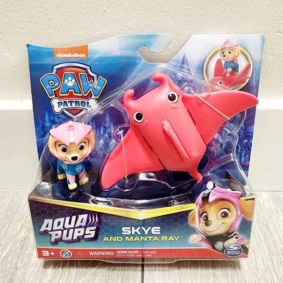 Paw Patrol | Toys | Paw Patrol Aqua Pups Skye And Manta Ray Action Figure | Poshmark